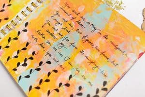 Lyrics + Art Journaling: Creative Ways to Use Song Lyrics in Your Pages ...