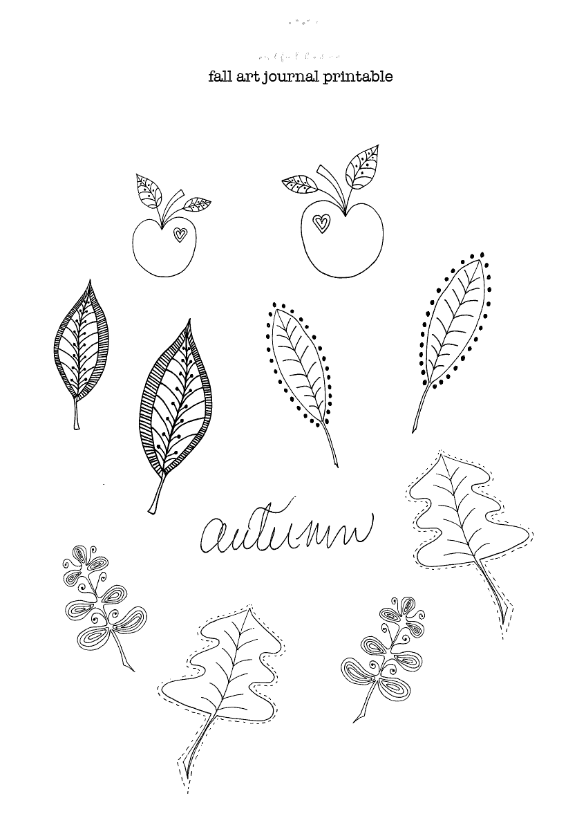 Fall Art Journal Prompts, Ideas, And Printables | Artful Haven