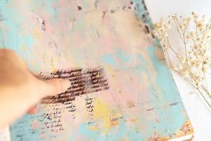 3 Fast And Easy Mixed Media Background Ideas For Art Journaling - Artful Haven