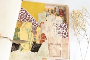 3 Fast And Easy Mixed Media Background Ideas For Art Journaling ...