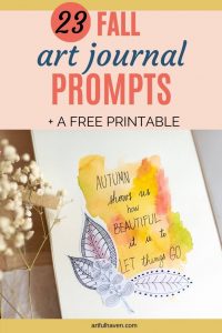 Fall Art Journal Prompts, Ideas, And Printables | Artful Haven
