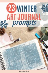 23 Art Journal Prompts and Ideas For Winter and Holiday Pages - Artful ...