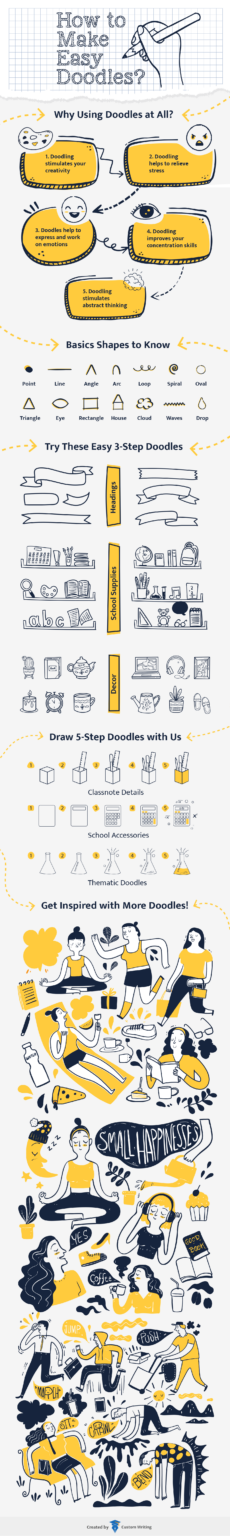 38 Cute And Easy Doodles To Draw - No Drawing Skills Needed - Artful Haven