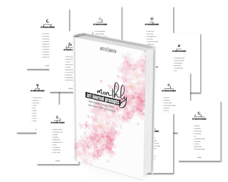 30 Art Journal Prompts For Inspiration When You Feel Uncreative ...