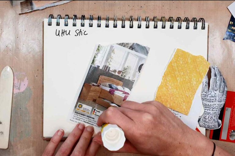 Best Glue For Collage - How To Avoid Bubbles Or Wrinkles - Artful Haven