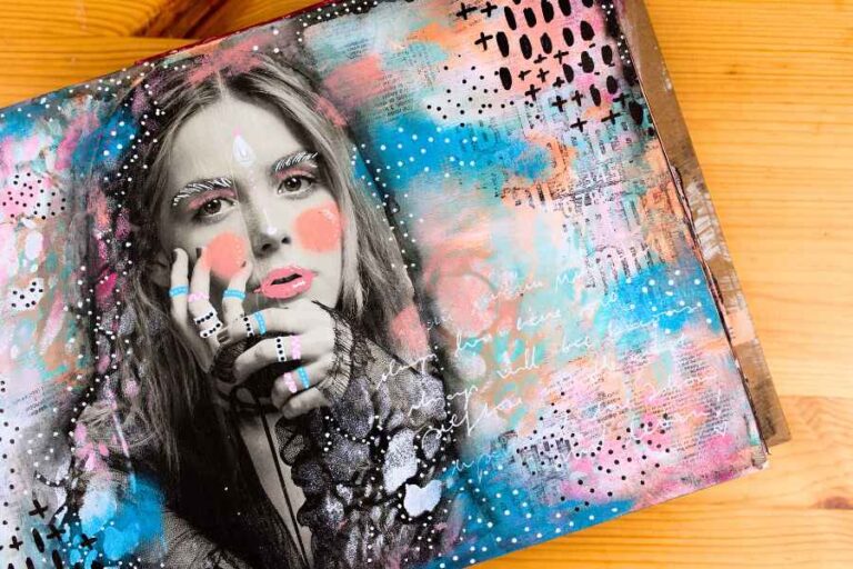 Art Journal Page Layouts and Ideas With Step-by-Step Instructions ...