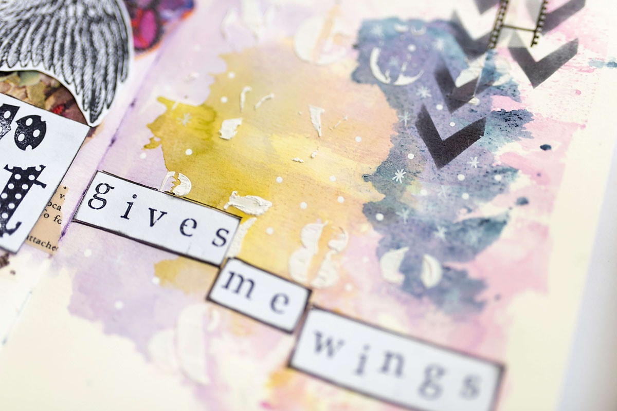 The Simplest Mixed Media Art Journal Tutorial - Step By Step - Artful Haven